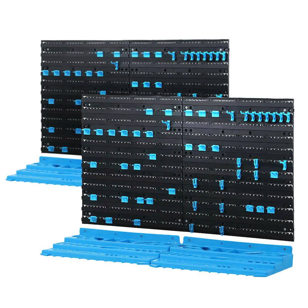 Giantz 108 Storage Bin Rack Wall Mounted – Toolbox Direct