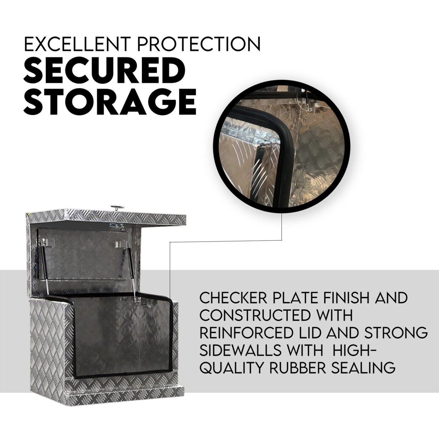 Aluminium Toolbox Ute Tool Box Generator Trailer | Toolbox Direct